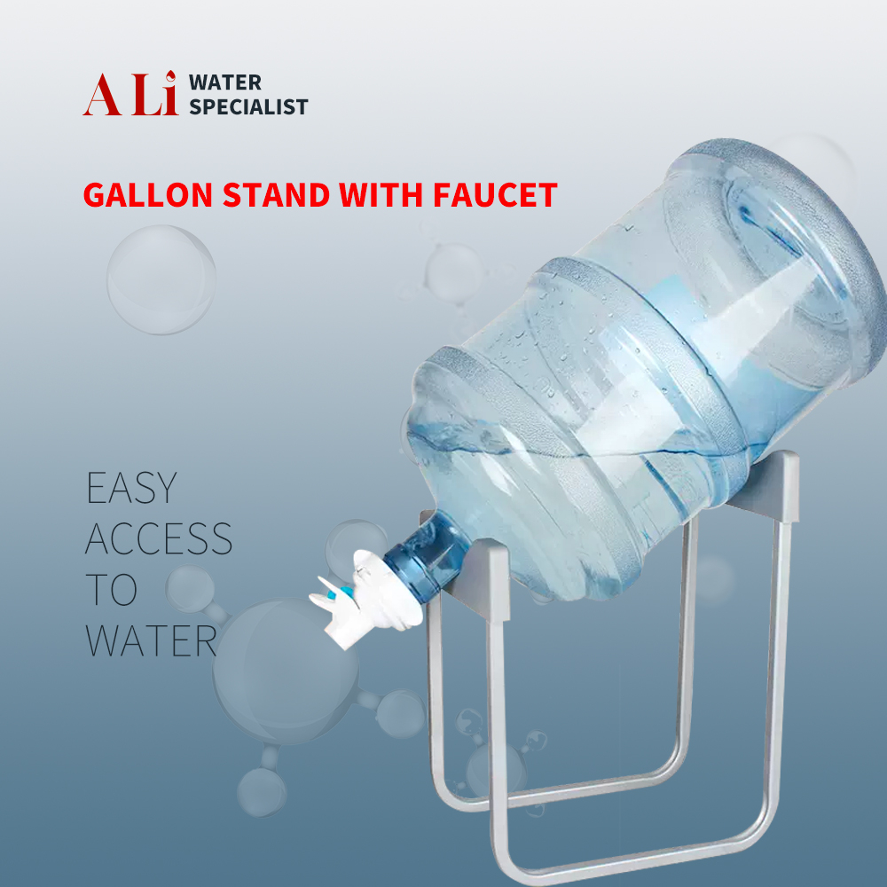 Detachable Bracket Bottled Water Dispenser Drinking Bucket Gallon Stand ...