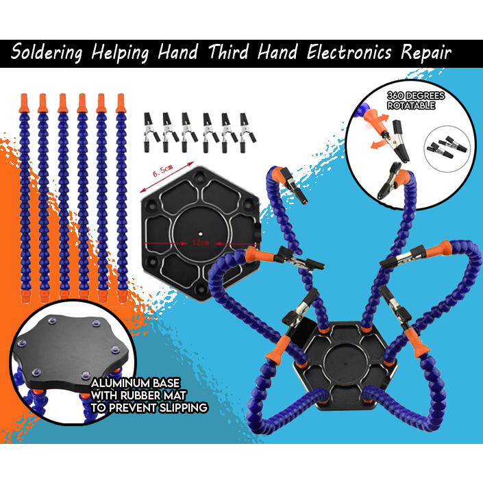 Soldering Helping Hands PCB Holder Tool Welding Third Hand Welding ...