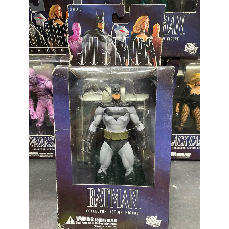 DC Direct Alex Ross Justice League S2 Batman, Aquaman, Parasite, Black ...