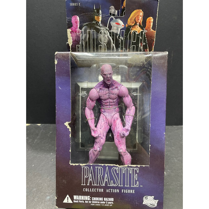 DC Direct Alex Ross Justice League S2 Batman, Aquaman, Parasite, Black ...