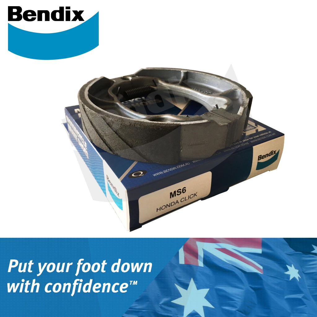 Bendix Motorcycle Brake Shoe for Honda Genio, Airblade 150/160, PCX 150 ...