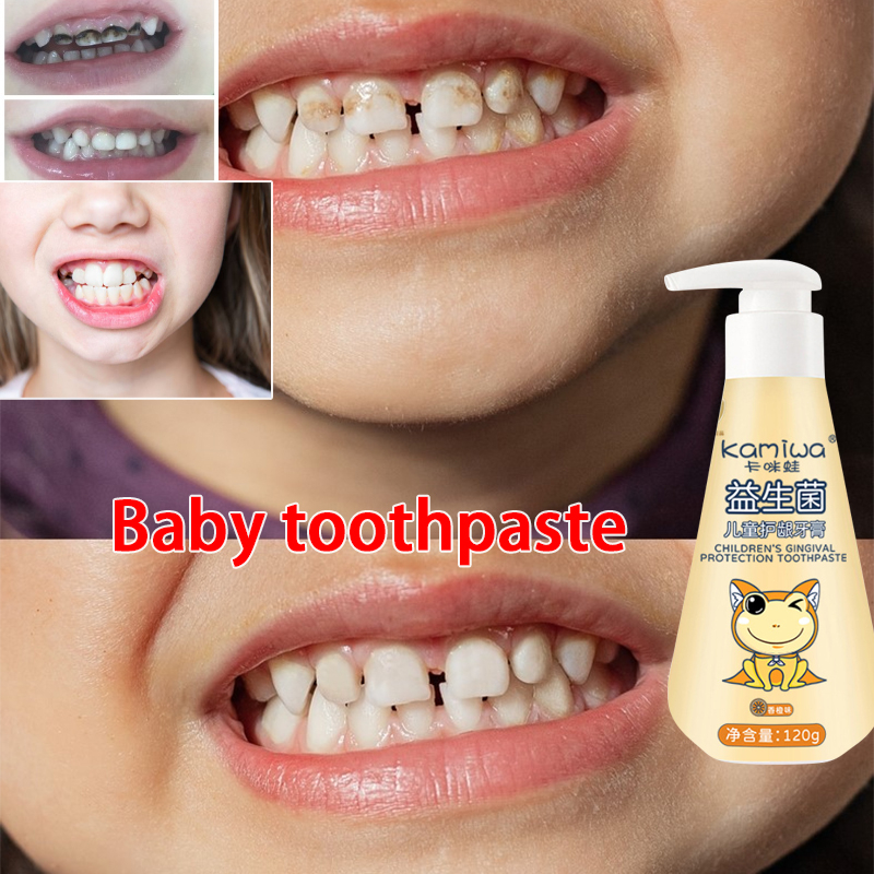 Children's toothpaste baby toothpaste [1-12 years old] Preventing tooth ...