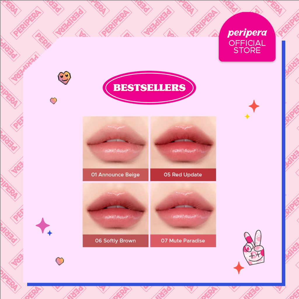 Peripera Water Bare Tint 3.7g | Shopee Philippines