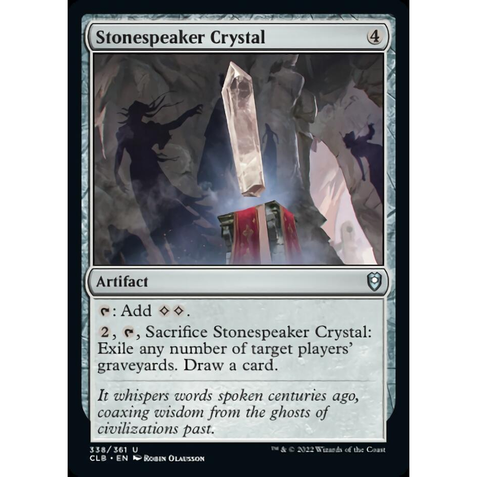 Stonespeaker Crystal - Commander Legends: Battle for Baldur's Gate (CLB ...