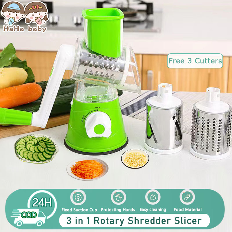 Haha Baby Multifunctional Vegetable Slicer Fruit Cutter Cheese Shredder ...