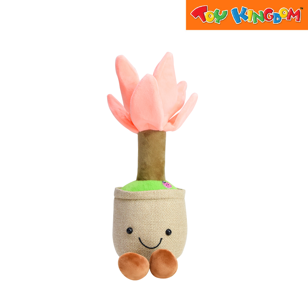 Flower Pot Peach Plant Plush | Shopee Philippines