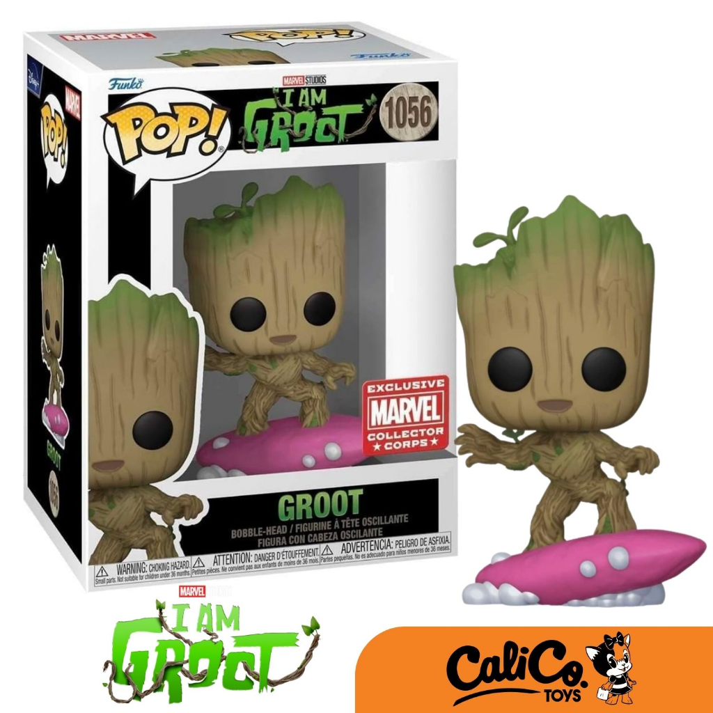 POP! Marvel Studios: I Am Groot - Groot on Drax’s Soap (Marvel ...