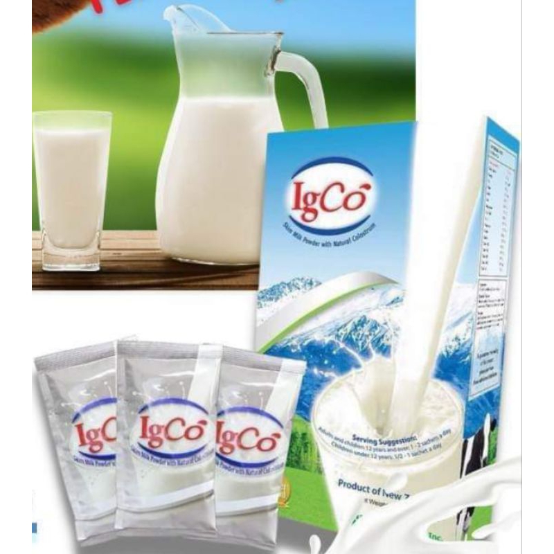 IgCo COLOSTRUM skimmed milk powder drink | Shopee Philippines