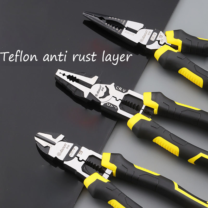 9-inch Industrial Grade Pliers Multifunctional And Labor-saving Steel ...