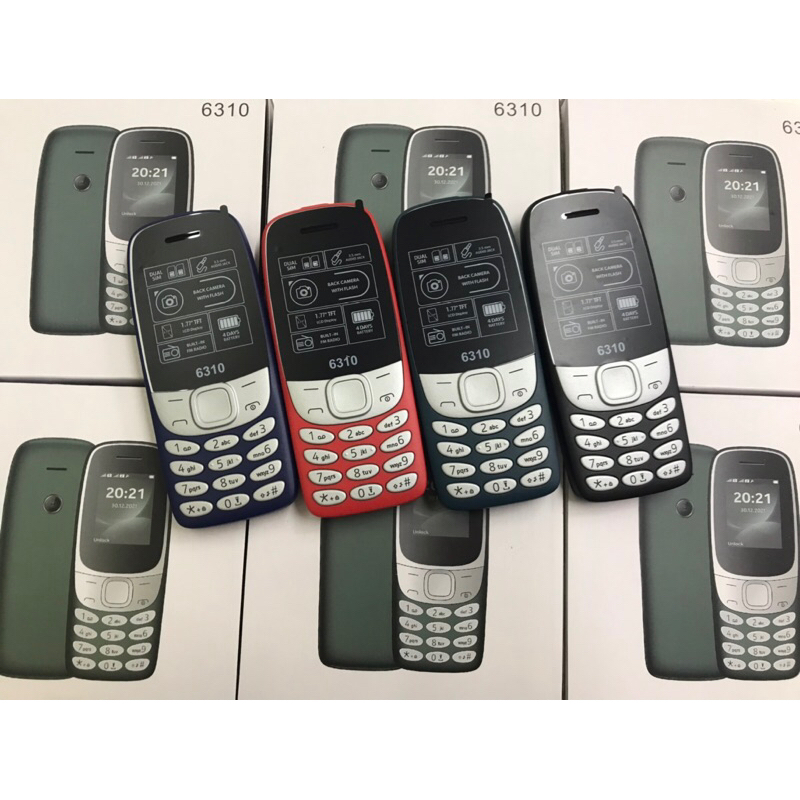 6310 Keypad Basic Phone Dual Sim | Shopee Philippines