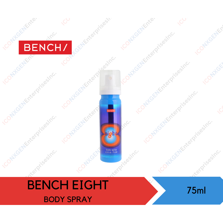 BENCH EIGHT BODY SPRAY 75ml | Shopee Philippines