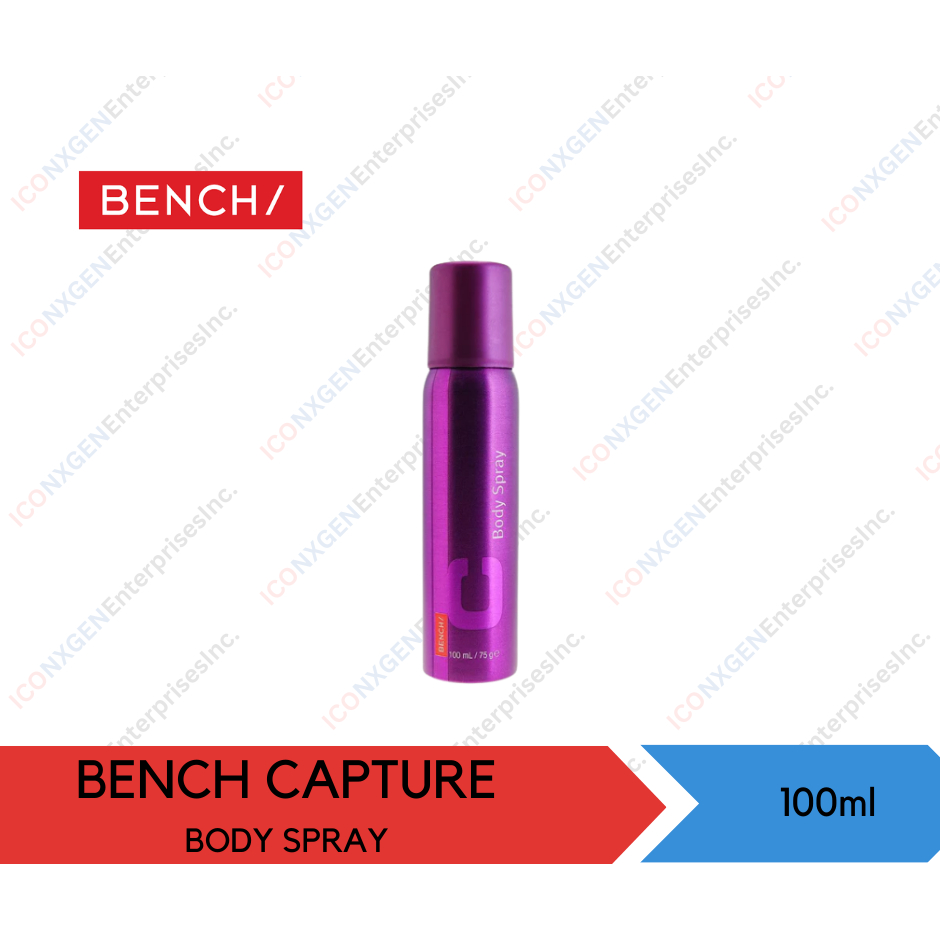 BENCH CAPTURE BODY SPRAY 100ml | Shopee Philippines