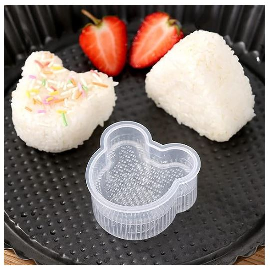 Rice Ball Molds , Assorted Design Cartoon Cute Mold DIY Sushi Molds for ...
