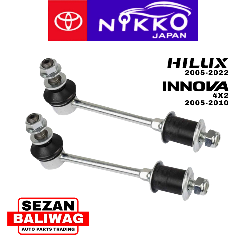 NIKKO JAPAN FRONT STABILIZER LINK SET TOYOTA HILUX INNOVA 2005-2020 ...