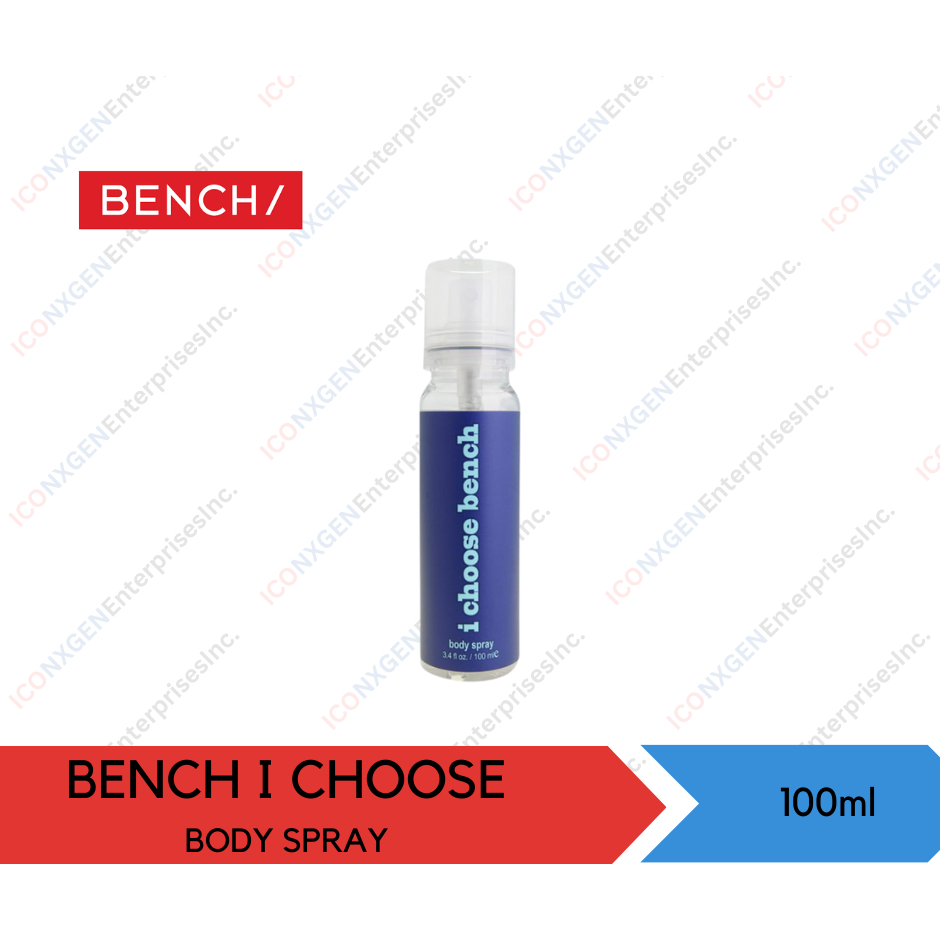 BENCH I CHOOSE BODY SPRAY 100ml | Shopee Philippines