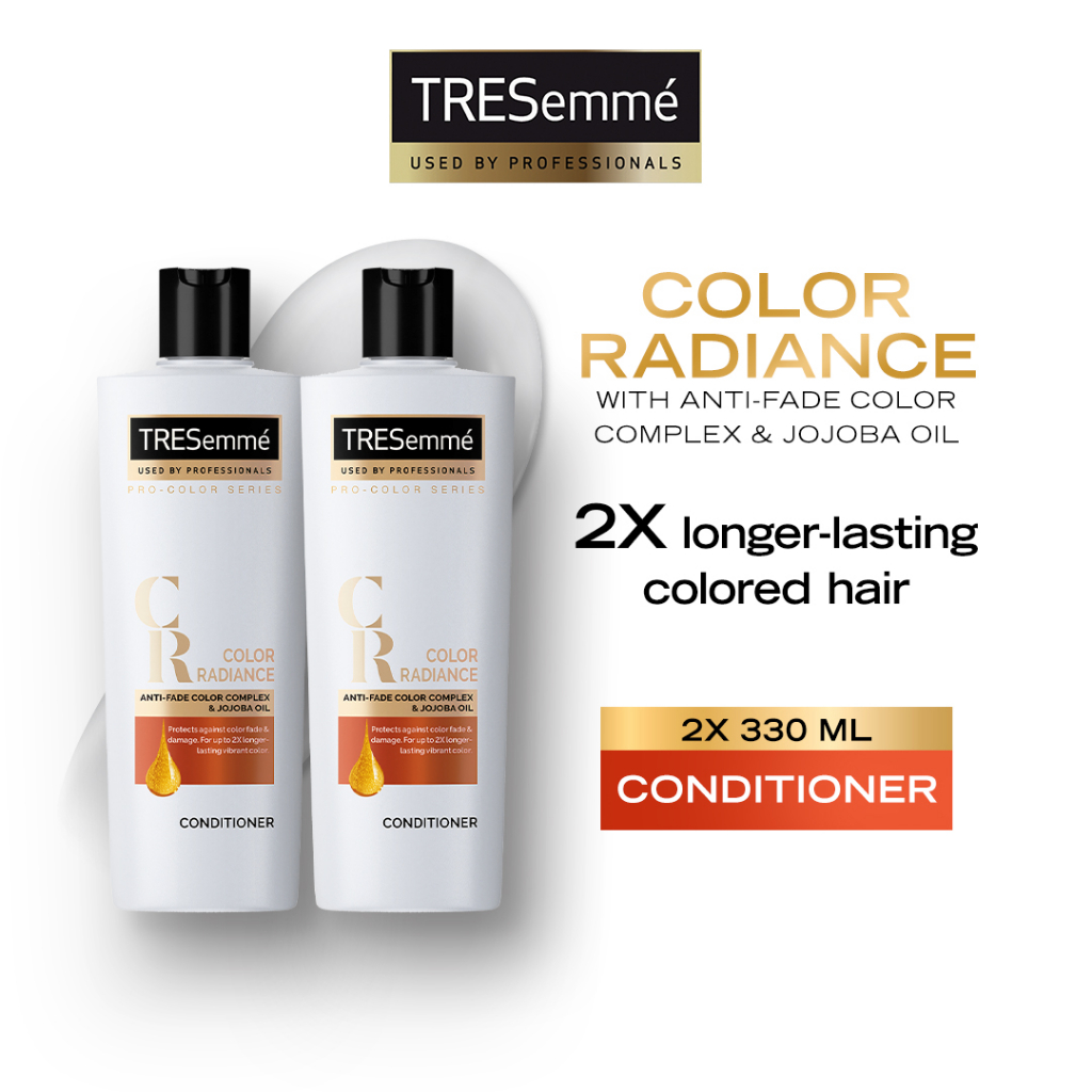 Tresemme Hair Conditioner Color Radiance for Colored Hair 330ml x2 ...