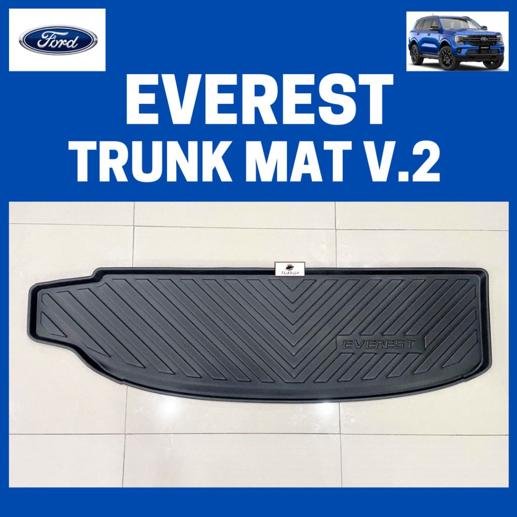 FORD EVEREST 2023-2025 Trunk Tray Cargo Mat Floor Mat Deep Dish ...