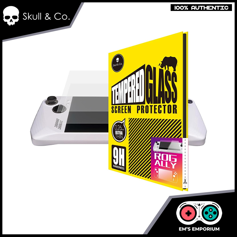 Skull & Co. Tempered Glass Screen Protector For ROG Ally 2-Pack ...