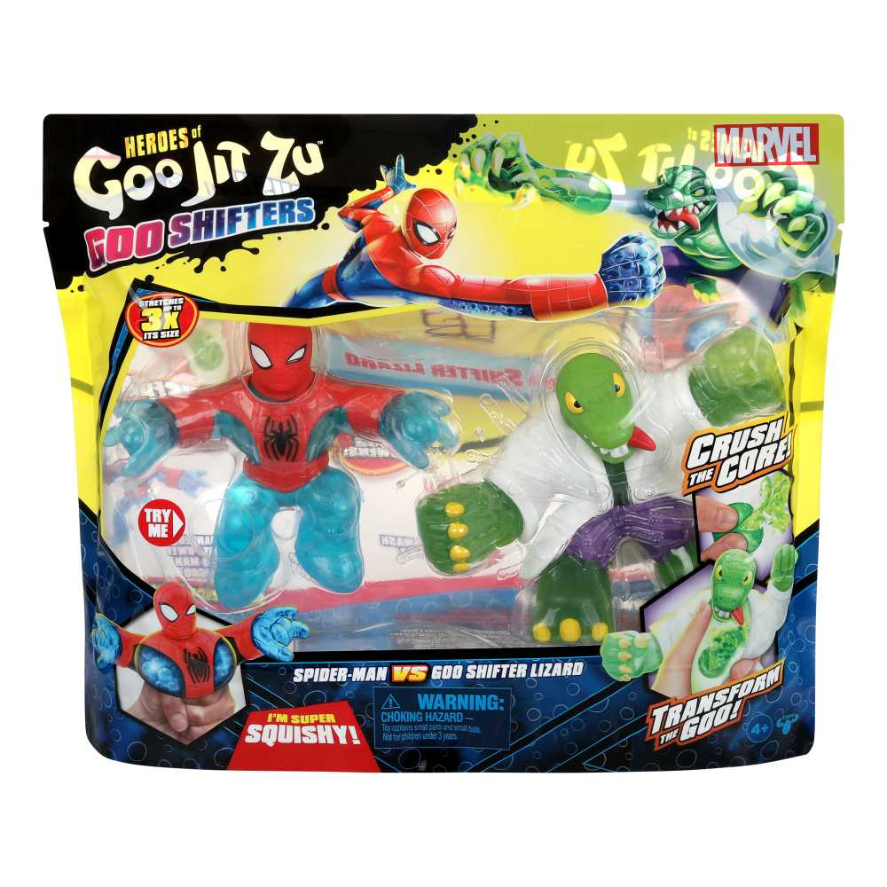 Heroes of Goo Jit Zu Goo S7 Goo Shifters The Marvel Edition Spider-Man ...
