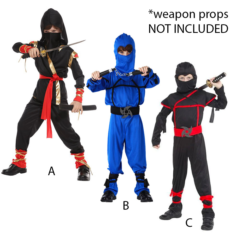 Ninja Costume for Boys Halloween Cosplay for Kids | Shopee Philippines
