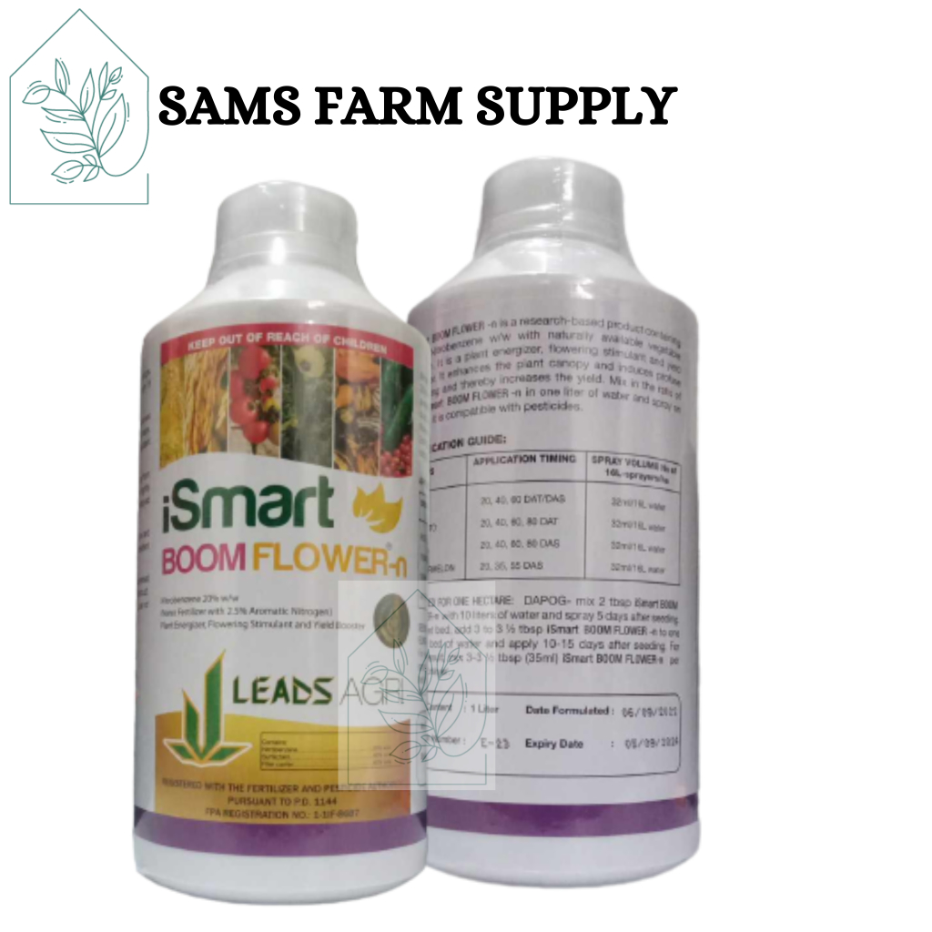 Boom Flower - Plant Energizer. Flowering Stimulant, and Yield Booster ...