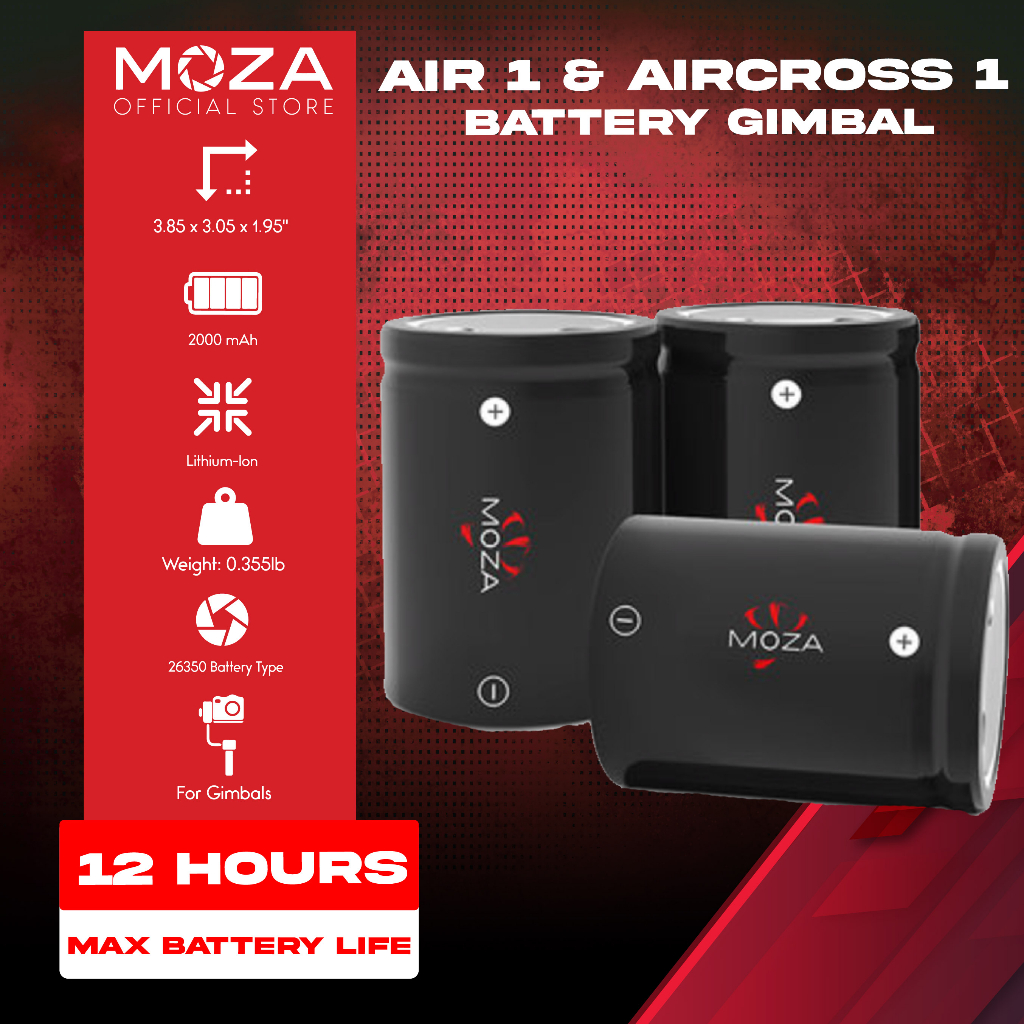 Moza Air 1/ Aircross 1 Battery 26350 | Shopee Philippines
