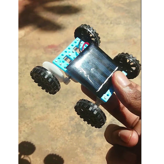 Solar Toys Car 1 Set Mini Solar Powered Toy Diy Car Kit Children ...