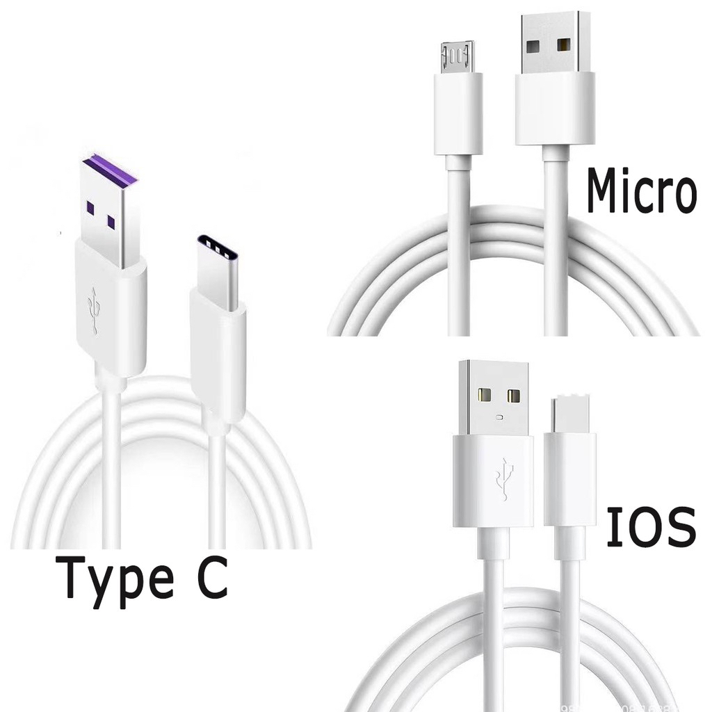 USB Type C/Micro Cable Fast Charging Data Sync Cable for Al l Smart ...