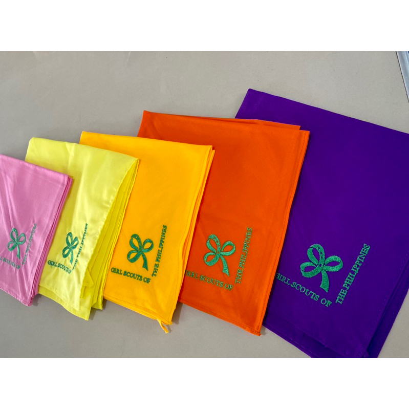 embroidered Girlscout Neckerchief / Scarf / Panyo for Twinkler Star ...