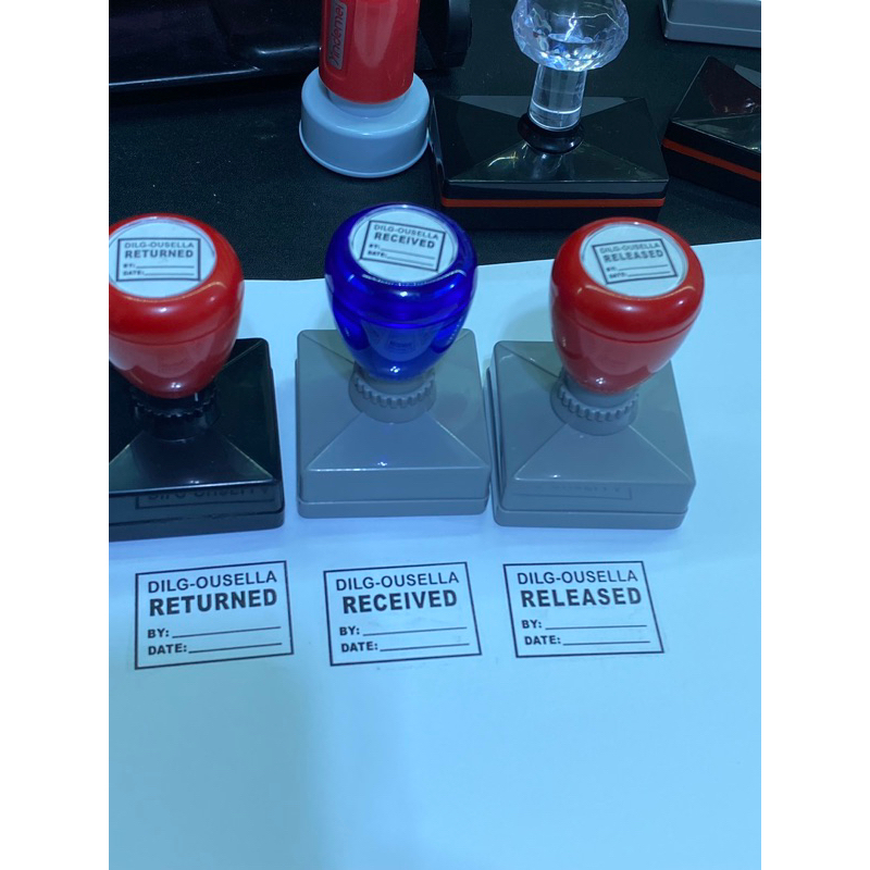 1.5INCH PERSONALIZED SELF INKING STAMP | Shopee Philippines