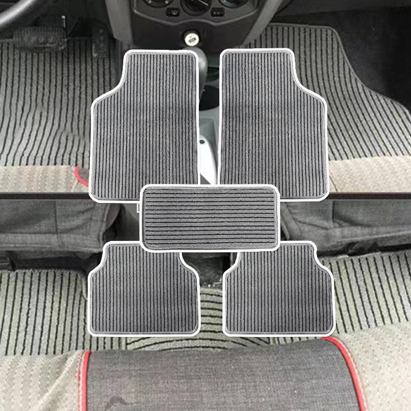 5pcs/set Universal Car Auto Floor Mats Woven Car Matting Carpet with ...