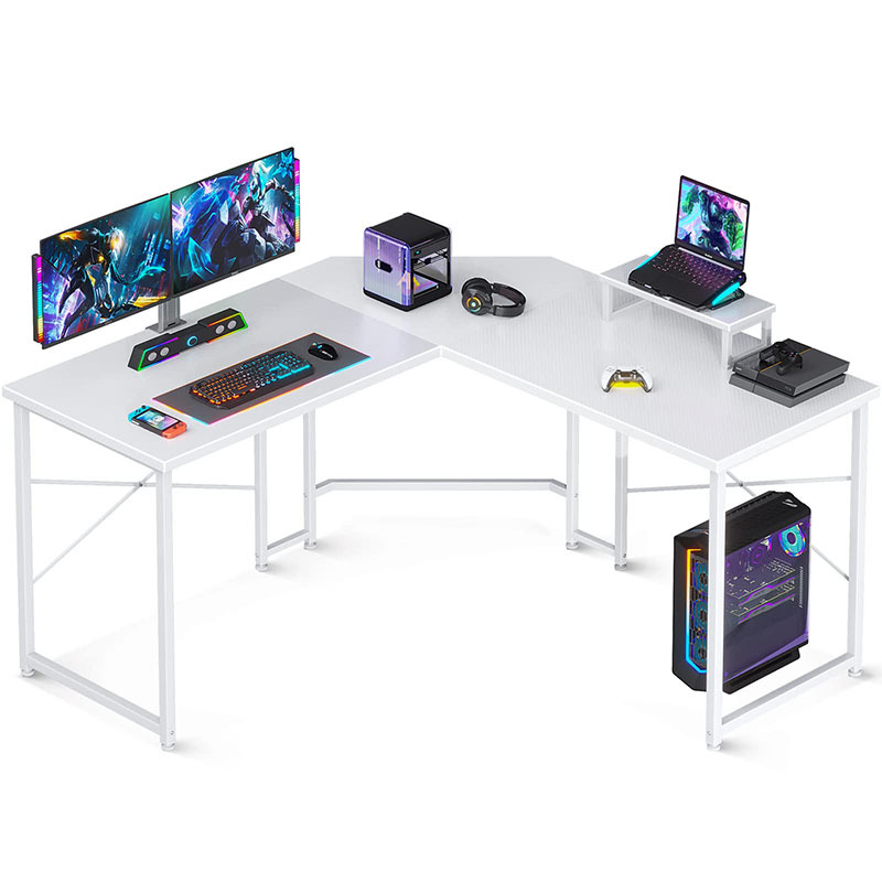 L-Shaped Corner Desktop Computer Desk Esports Desk Computer Desk （With ...