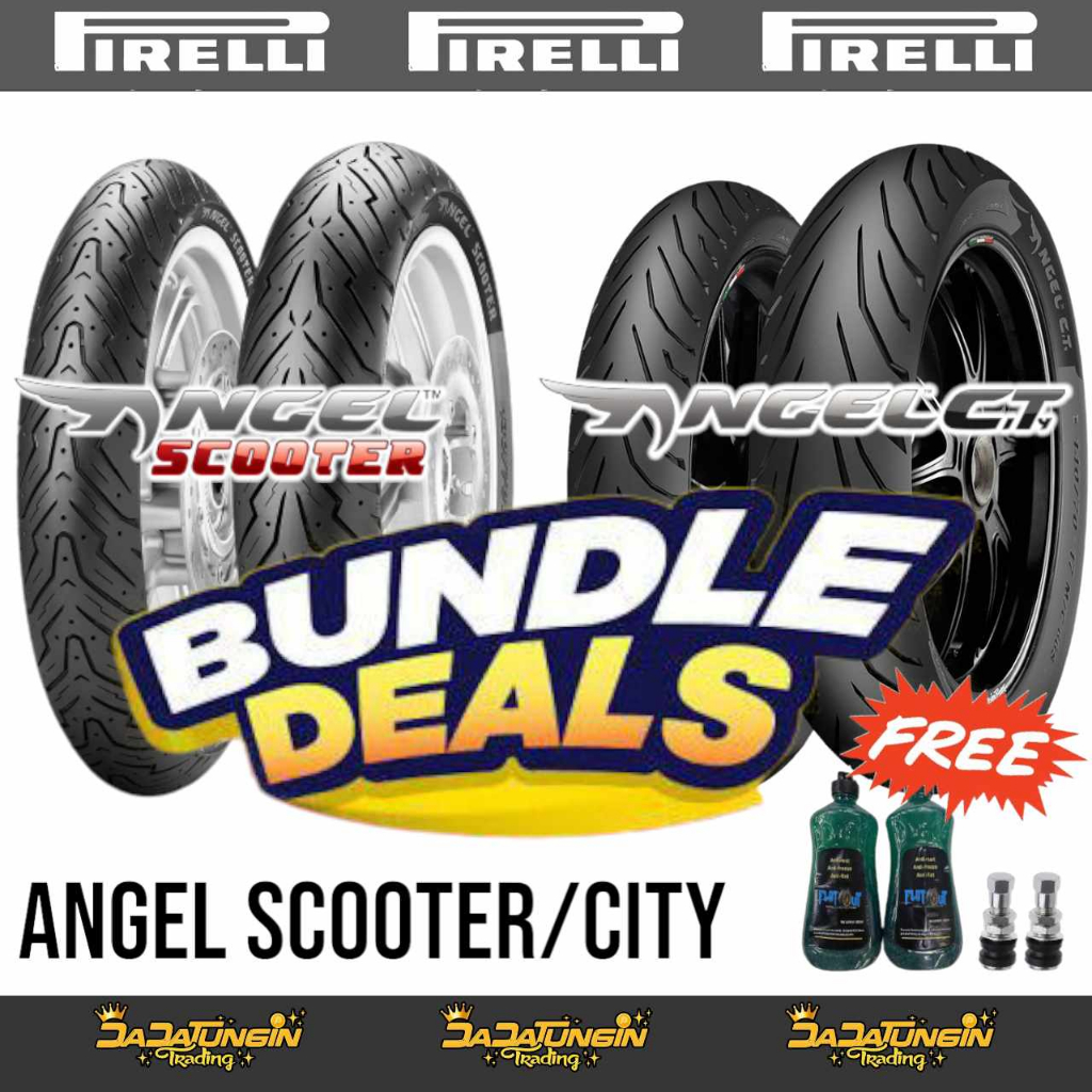 PIRELLI Angel Tire Set Special Promo Price w/ Free Pito and Tire ...