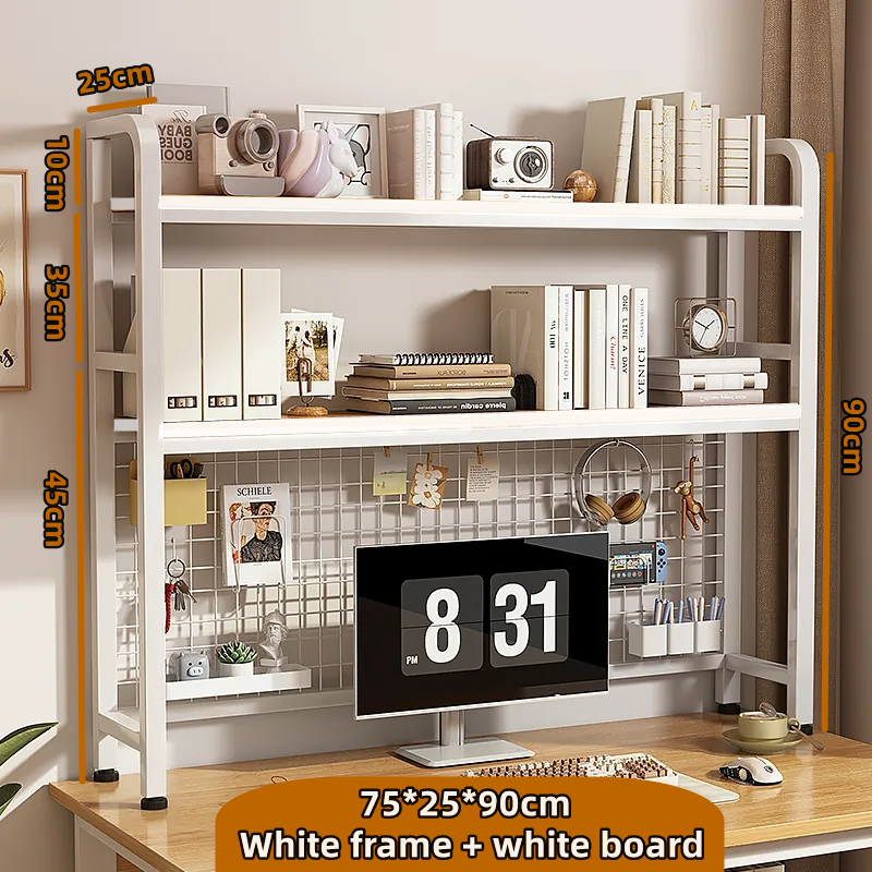 COD Desktop Rack Desk Shelf Organizer Book Shelf Organizer Adjustable ...
