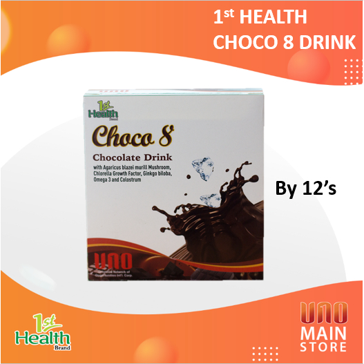 1st Health Choco 8 Chocolate Drink X 12 sachet/box | Shopee Philippines