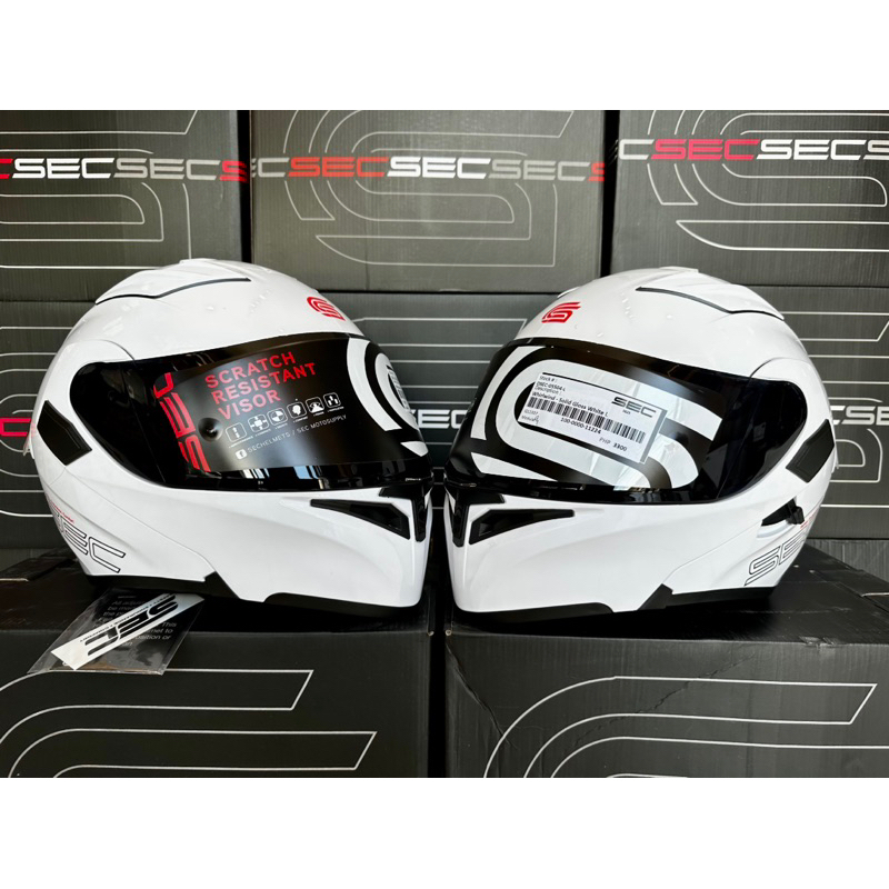 SECWHIRLWIND MODULAR DUAL VISOR HELMET | Shopee Philippines
