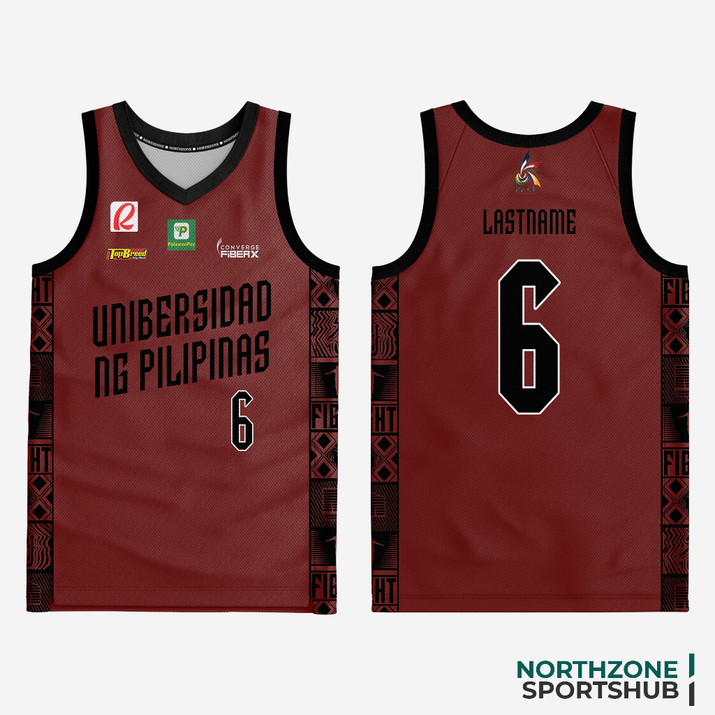 NZ | UP Fighting Maroons Season '85 Full Sublimated Basketball Jersey ...