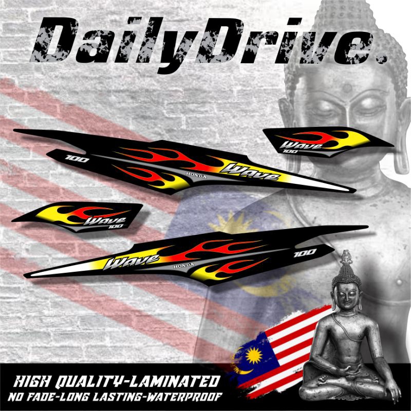 Honda Wave 100 Latest Design | Shopee Philippines