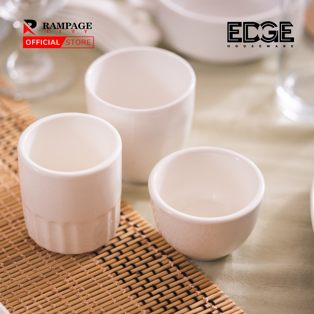 Edge Set of 6 Ceramic Chinese Tea Cup 110ML, Chinese Tea Cups, Japanese ...