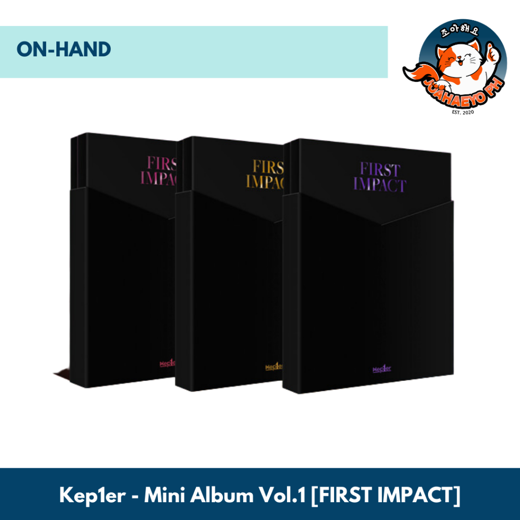 [ON-HAND] KEP1ER - FIRST IMPACT ALBUM [SEALED] | Shopee Philippines
