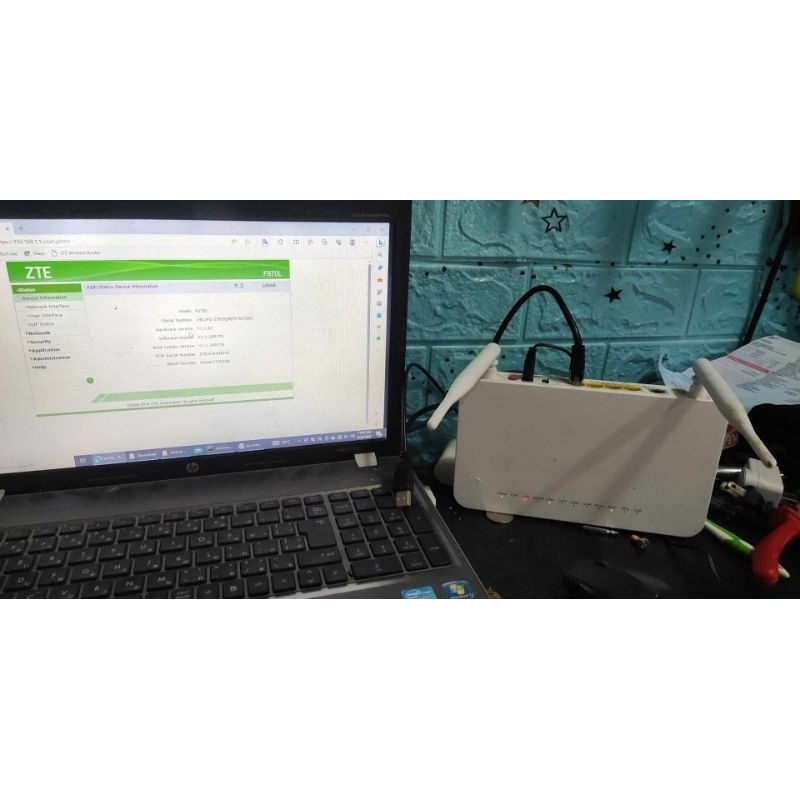 ZTE GPON ONT ZXHN F670L | Shopee Philippines