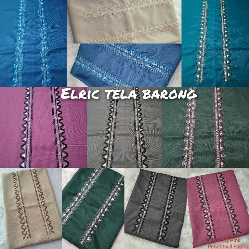 Tela Barong Fabric with Burda Mar Full Open | Shopee Philippines