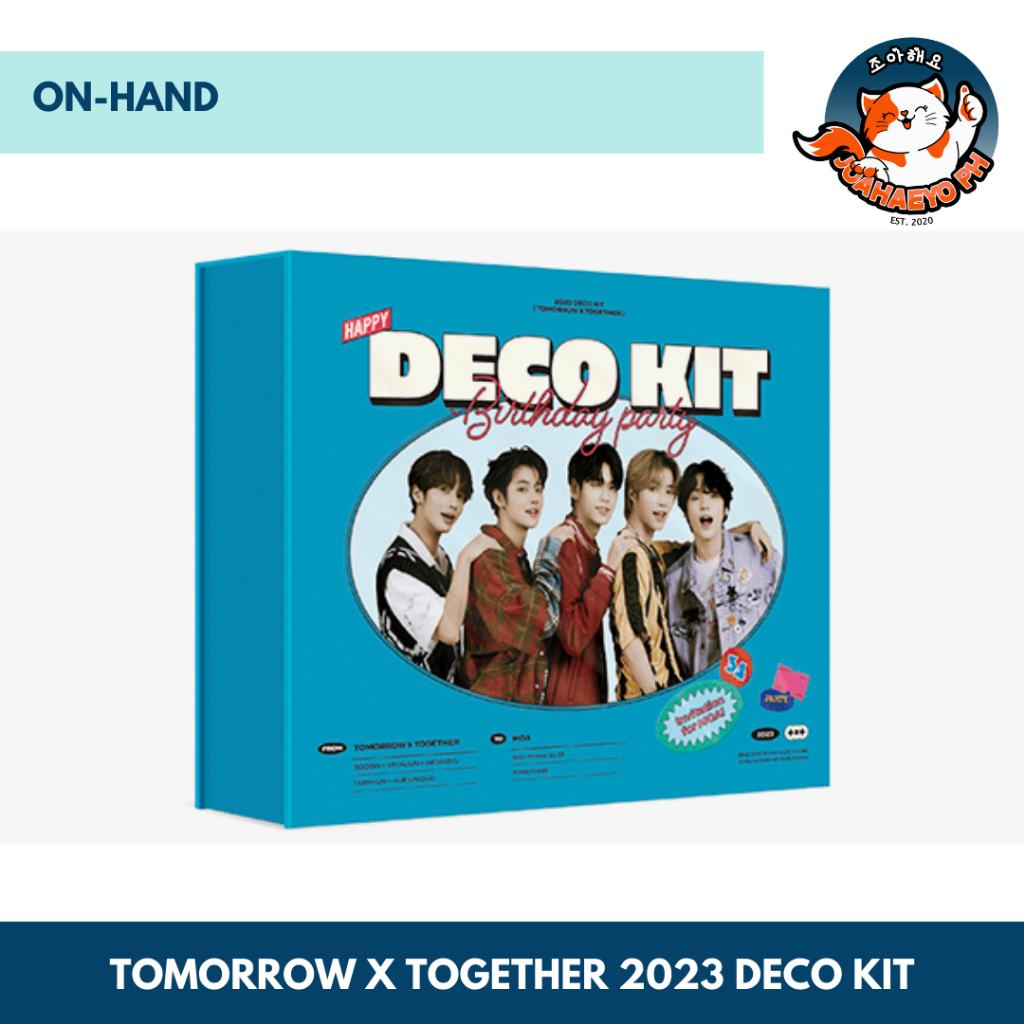 [ON-HAND] TXT - TOMORROW X TOGETHER 2023 DECO KIT SEALED WITH WEVERSE ...