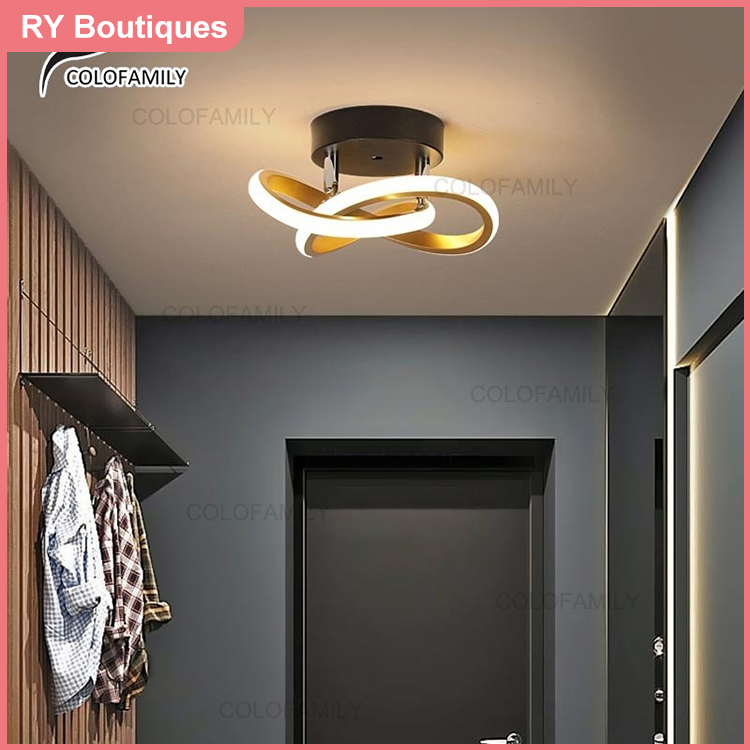 3 Colors Ceiling Lights LED Minimalist Decorative Lights Home Living ...