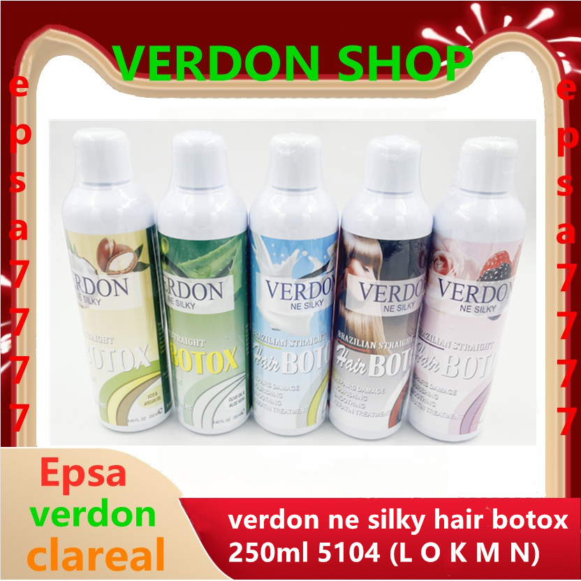 verdon ne silky hair botox 250ml 5104 (L O K M N) | Shopee Philippines