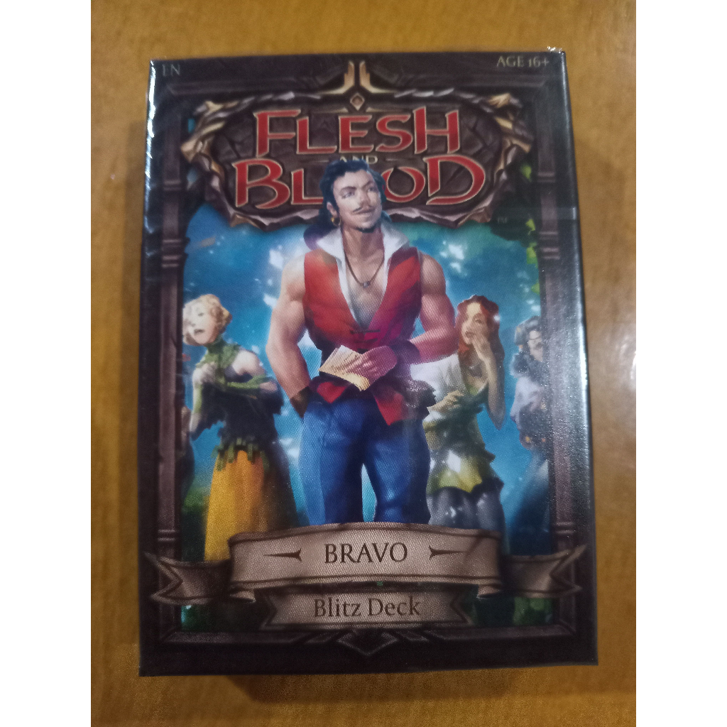 FAB Bravo Guardian Blitz Deck (History Pack 1) Sealed English Flesh and ...