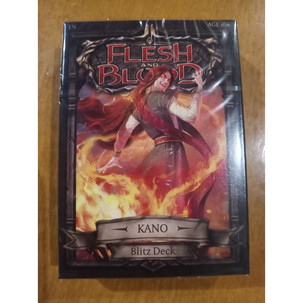 FAB Kano Wizard Blitz Deck (History Pack 1) Sealed English Flesh and ...