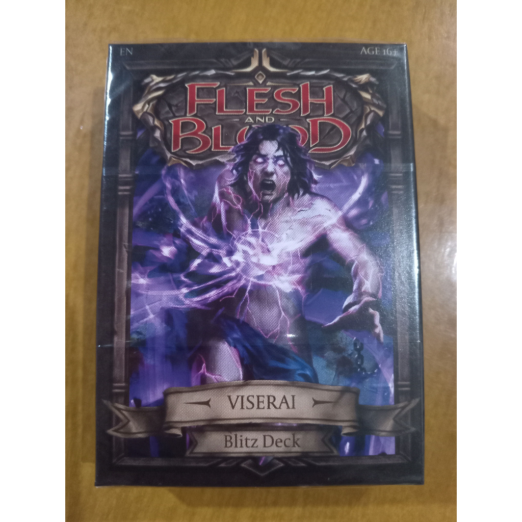 FAB Viserai Runeblade Blitz Deck (History Pack 1) Sealed English Flesh ...