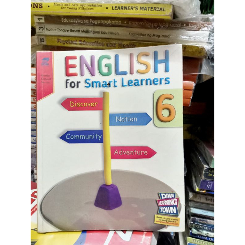 ENGLISH FOR SMART LEARNER 6(USED BOOK) | Shopee Philippines