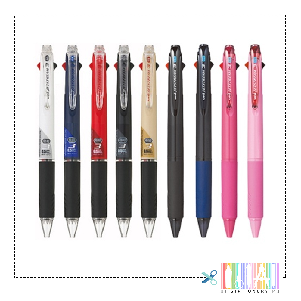 UNI Jetstream RT SXE3-400 3 Color Ballpoint Multipen | Shopee Philippines